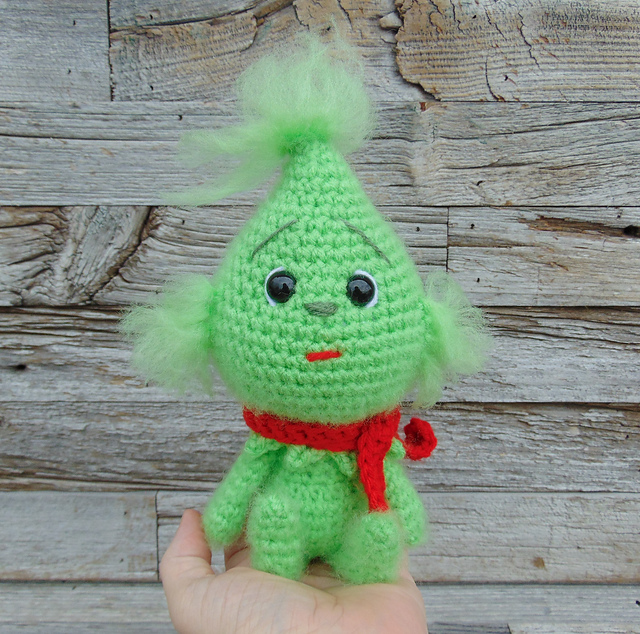 Ravelry: Tiny Christmas Grouch pattern by Melanie Mullally
