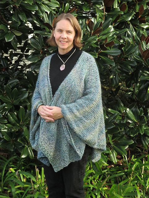 Ravelry: Restful Ruana pattern by Kay Meadors