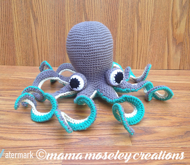 Ravelry: Octopus 8 legs pattern by Mama Moseley Creations