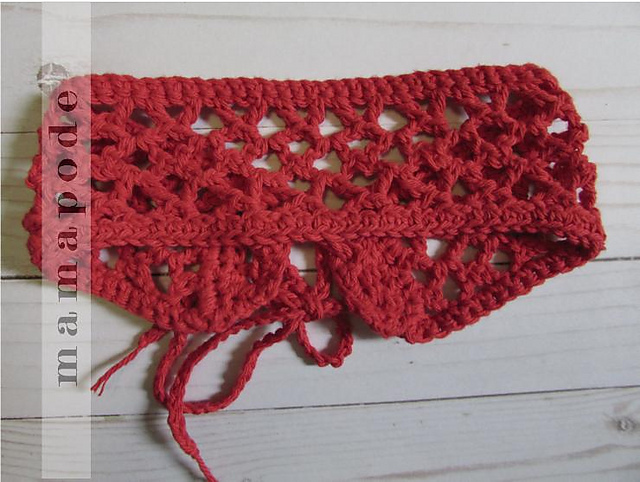 Ravelry: Basic Mesh Head Wrap pattern by mamapode