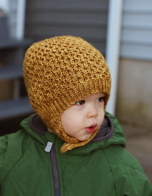 Ravelry: "My Honey" Helmet Hat pattern by Ainur Berkimbayeva