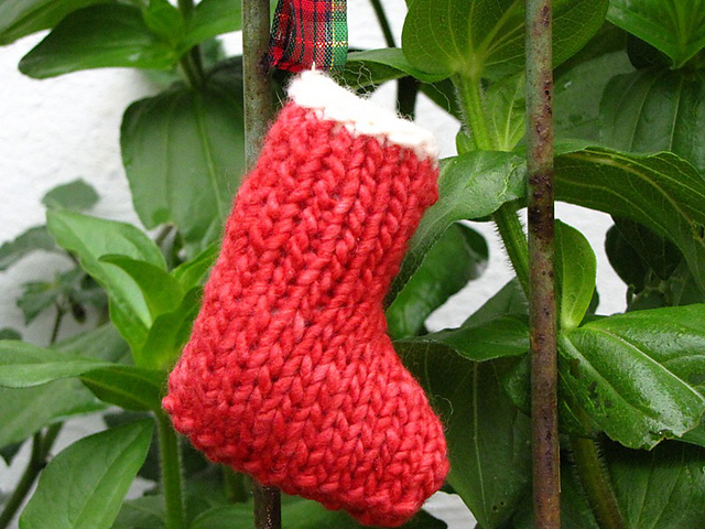 Ravelry: Santa Boot Ornament pattern by Linda Dawkins
