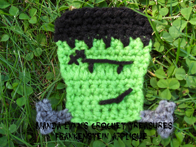 Ravelry: Frankenstein Applique pattern by Manda Proell