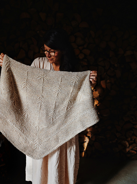 Ravelry: Wildwood shawl pattern by Melody Hoffmann