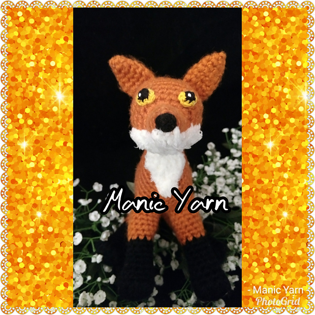 Ravelry: Fennel the Foxy Fox pattern by Manic Yarn