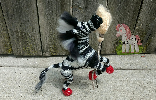 Ravelry: Witchy Becky Zebra pattern by Manic Yarn