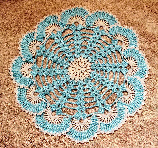 Ravelry: Sea Shell Ruffle pattern by American Thread Company