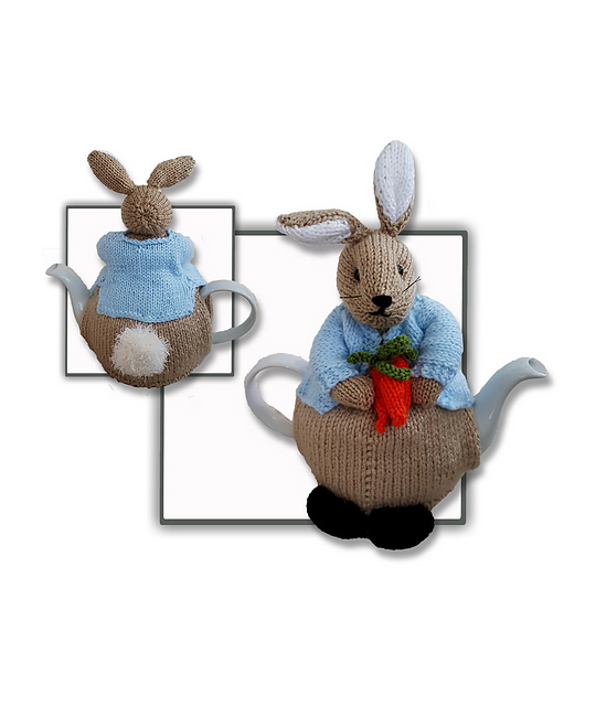 Ravelry: Peter Bunny Rabbit Tea Cosy pattern by Marcelline Simonotti
