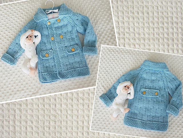 Ravelry: Christopher Robin Jacket pattern by Marcelline Simonotti