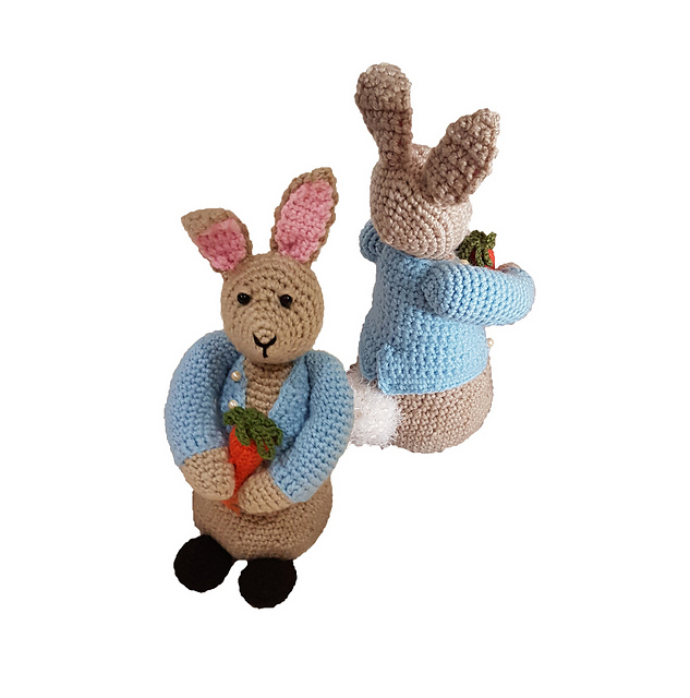 Ravelry: Peter Bunny Rabbit Toy pattern by Marcelline Simonotti