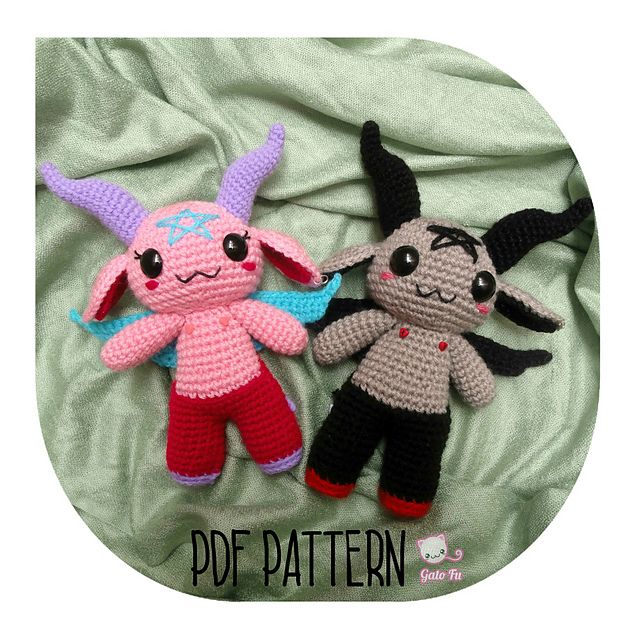 Ravelry: Cute Baphomet pattern by Gato Fu