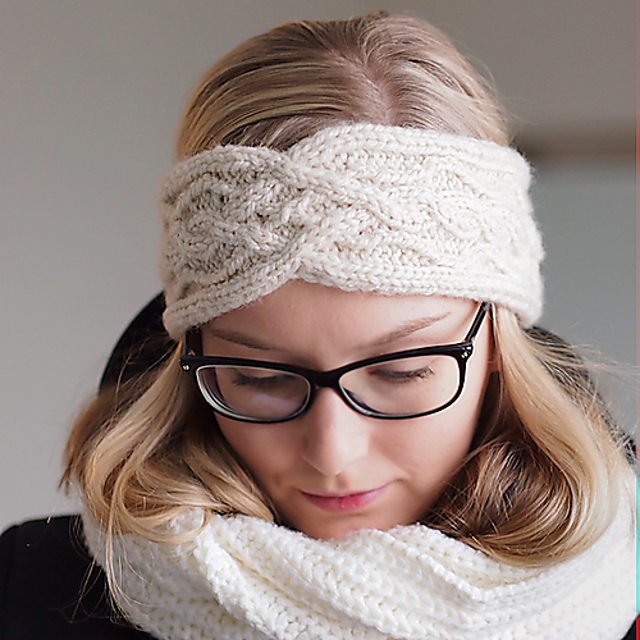 Ravelry: Meandering Headband pattern by Margaret Holzmann