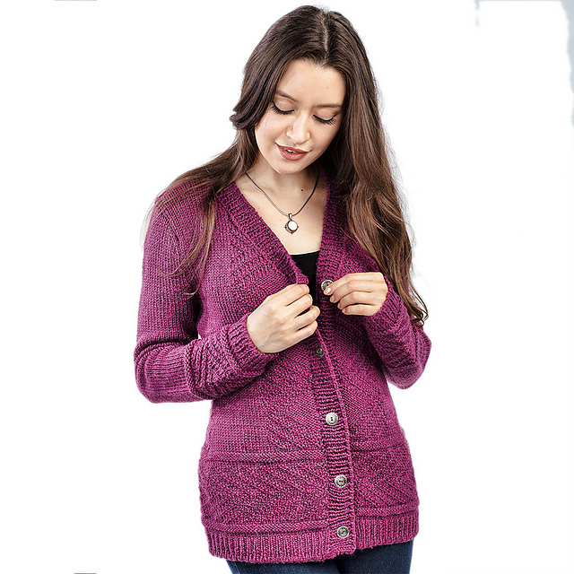 Ravelry: Cranberry Cider Cardigan pattern by Margaret Holzmann