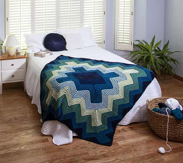 Ravelry: Pulsar Blanket pattern by Margaret Holzmann