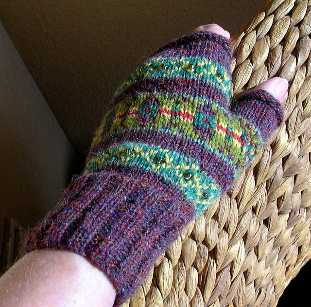 Ravelry: margey49's Kielder Forest Fair Isle Mitts