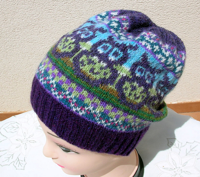 Ravelry: Owl Fair Isle Hat pattern by Margaret D Walker