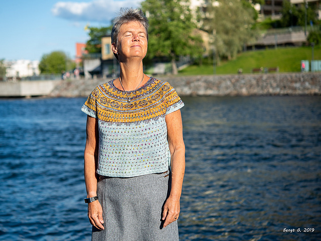 Ravelry: Usekh (guldkragen) pattern by marias garn