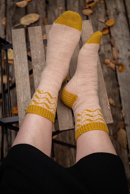 Ravelry: Kotikylä Socks pattern by Maria Kostamovaara