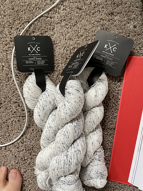Ravelry: K+C | Knit and Crochet Hand Dyed Cotton