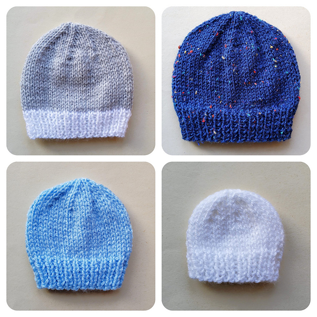 Ravelry: Plain and Simple Baby Hat pattern by marianna mel