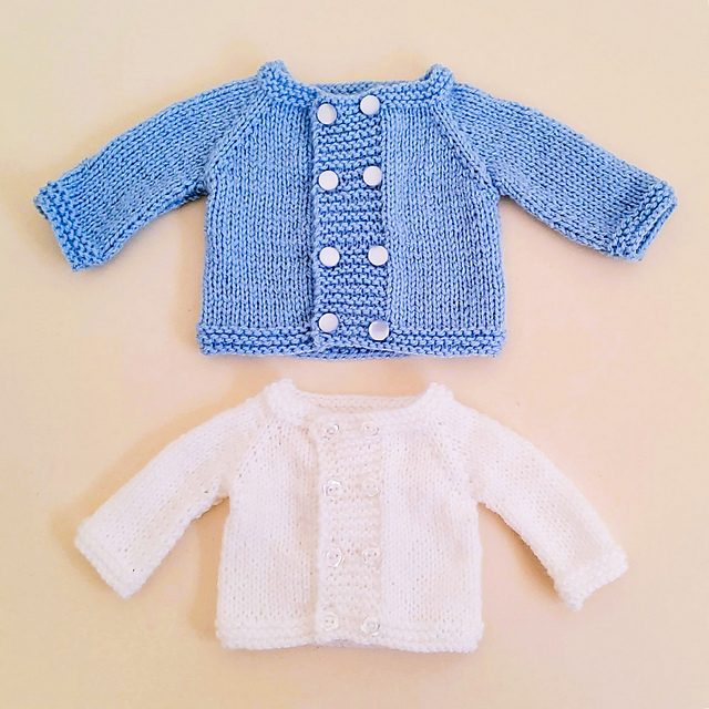 Ravelry: Double Breasted Baby Cardigan Jacket pattern by marianna mel