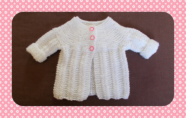 Ravelry: Nina Baby Jacket pattern by marianna mel
