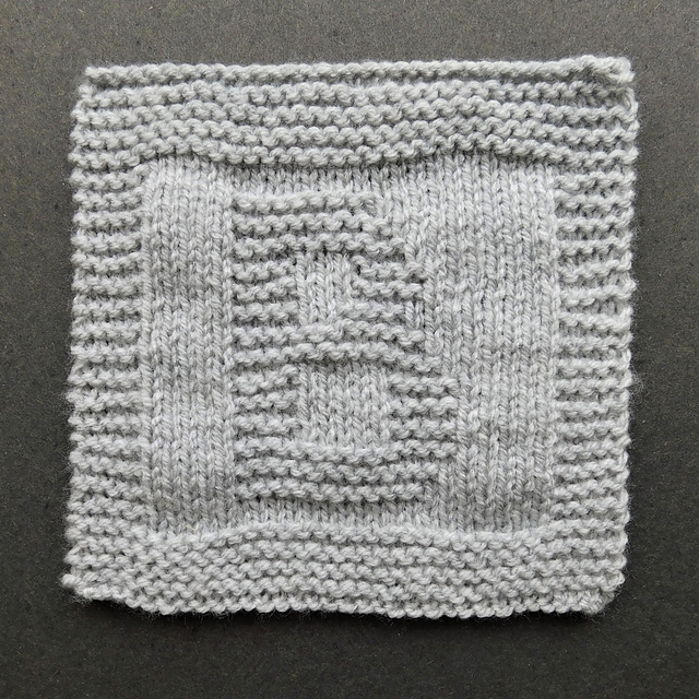 Ravelry: Letter Square - Letter B pattern by marianna mel