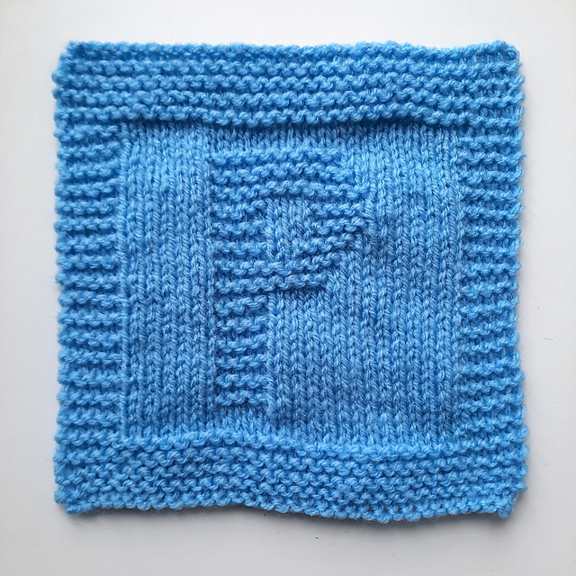 Ravelry: Letter Square - Letter P pattern by marianna mel