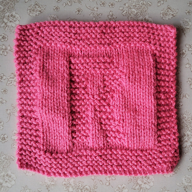 Ravelry: Letter Square - Letter R pattern by marianna mel