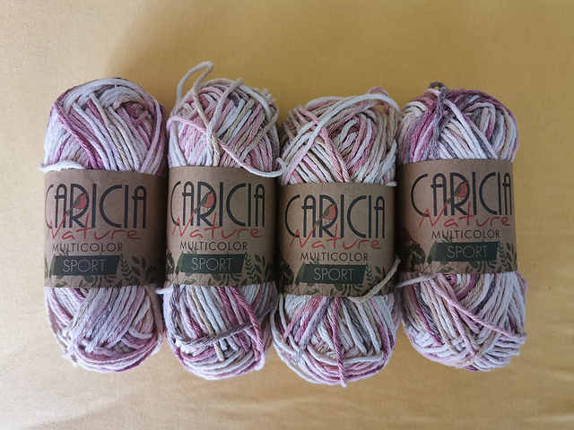 Ravelry: Lanas Sevimex Caricia Nature Multicolor