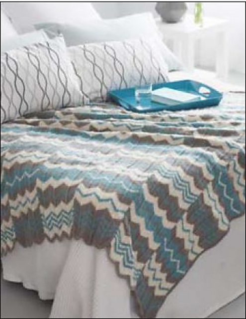 Ravelry: Chevron Panels pattern by Bernat Design Studio