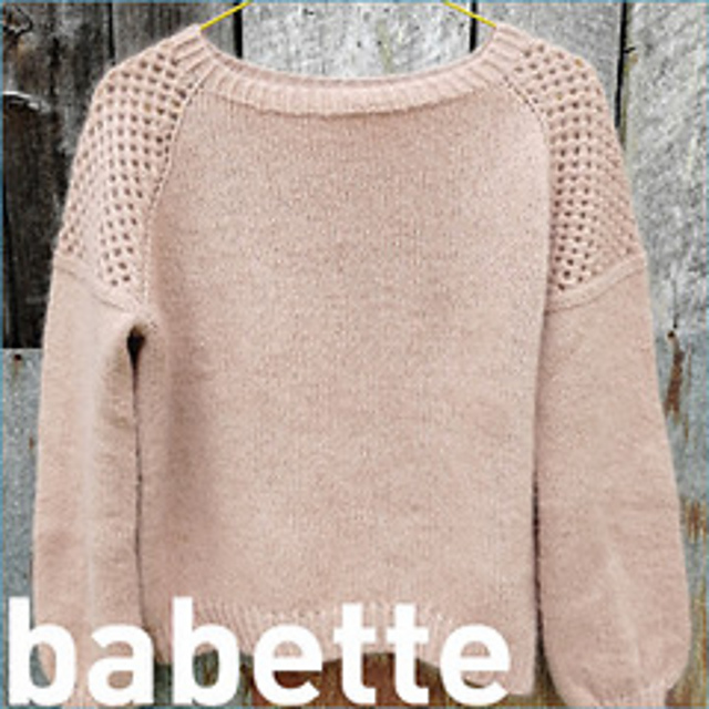 Ravelry: Babette pattern by Marieke Fillon