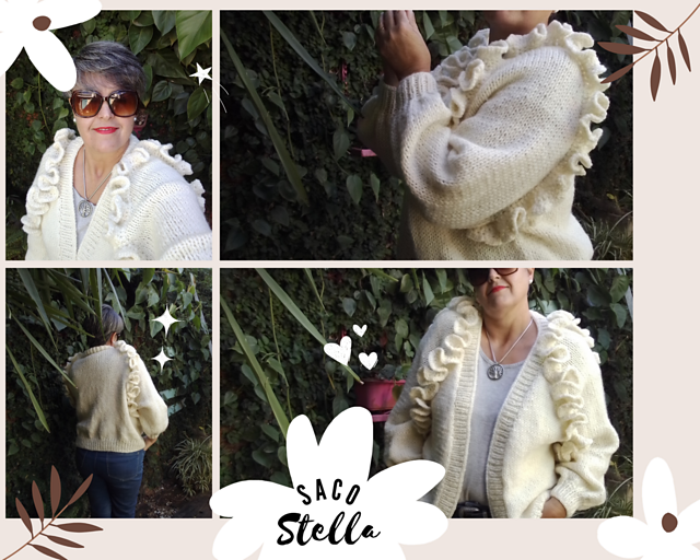 Ravelry: Saco Stella pattern by Mariela Schaab