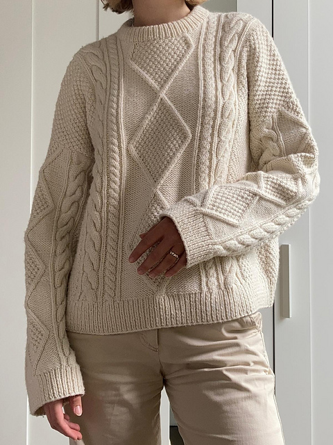 Ravelry: Rory Sweater pattern by Marie (marielenatricot)