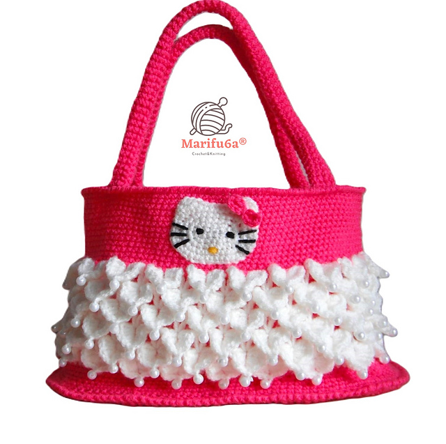 Ravelry: Hello kitty bag pattern by Marina Zvirgzdina