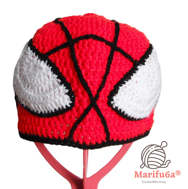 Ravelry: Spiderman Hat pattern by Marina Zvirgzdina