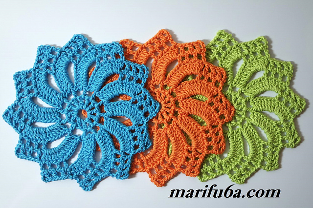 Ravelry: spiral doily pattern by Marina Zvirgzdina