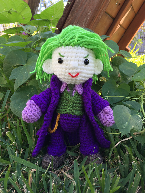 Ravelry: Dark Knight Joker pattern by marillionjade24