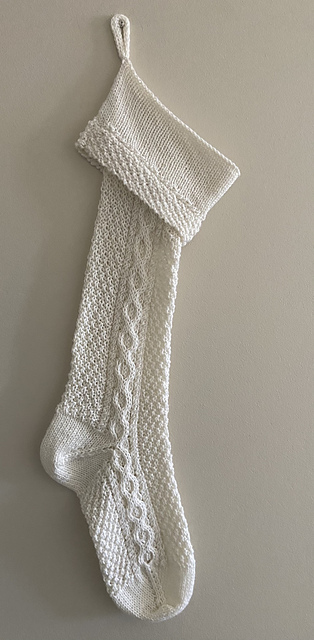 Ravelry: Celtic Traditions Christmas Stocking pattern by Julie Steinhafel