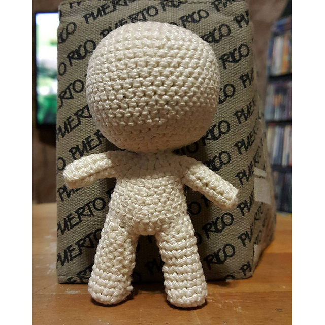 Ravelry: marla3206's 6" Chibi Doll Base, Boy or Girl Child Body Figure