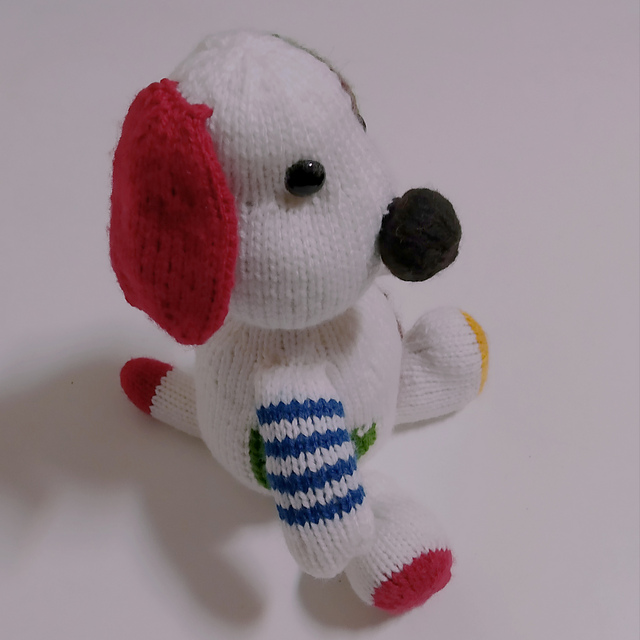 Ravelry: maromago's Colourful patchy dog