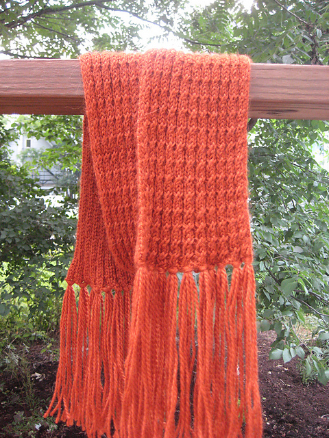 Ravelry: Mock Cable-Rib Scarf pattern by Susan Mills Knits