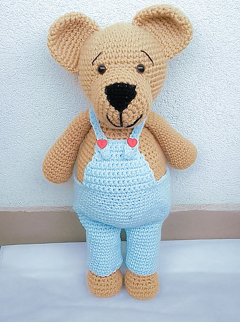 Ravelry: Miki The Bear pattern by Made by Martina