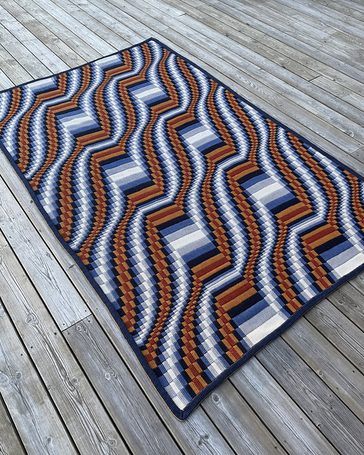 Ravelry: The ”Hooked On A Feeling” blanket pattern by Martin Up North