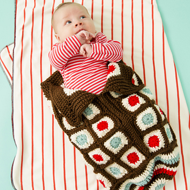 Ravelry: Cocoa Swaddle pattern by Marty Miller