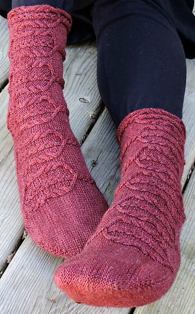 Ravelry: Socks of Angst pattern by Kim Driggs