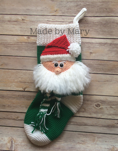 Ravelry: Santa Stocking pattern by Mary Smith