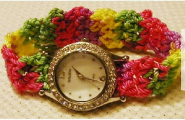 Ravelry: Quick and Easy Watch Band pattern by Mary Jane Hall