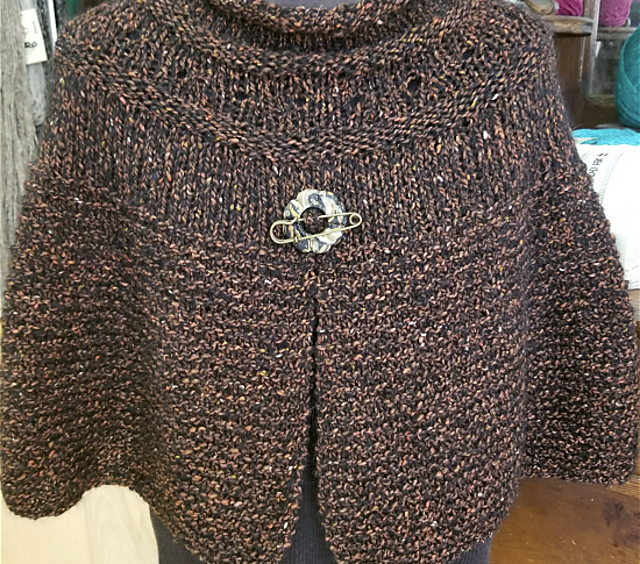 Ravelry: Elegant Tweed Wrap pattern by Lydia Harris