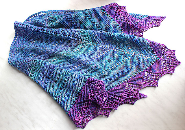 Ravelry: masha2014's Prism Shawl